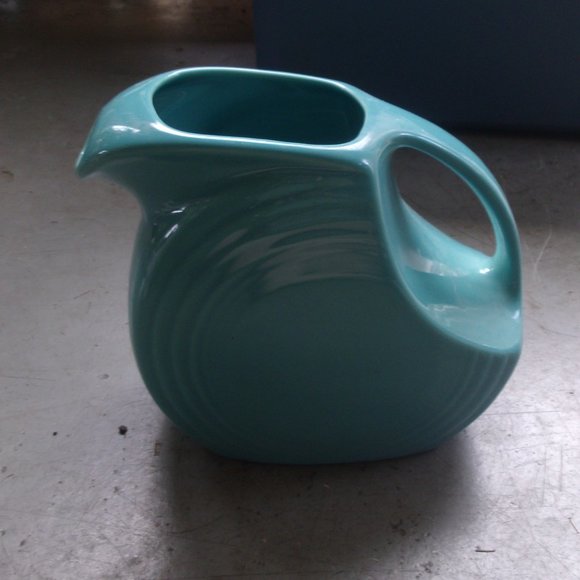 Fiesta | Dining | Fiesta Large Disc Pitcher Turquoise | Poshmark